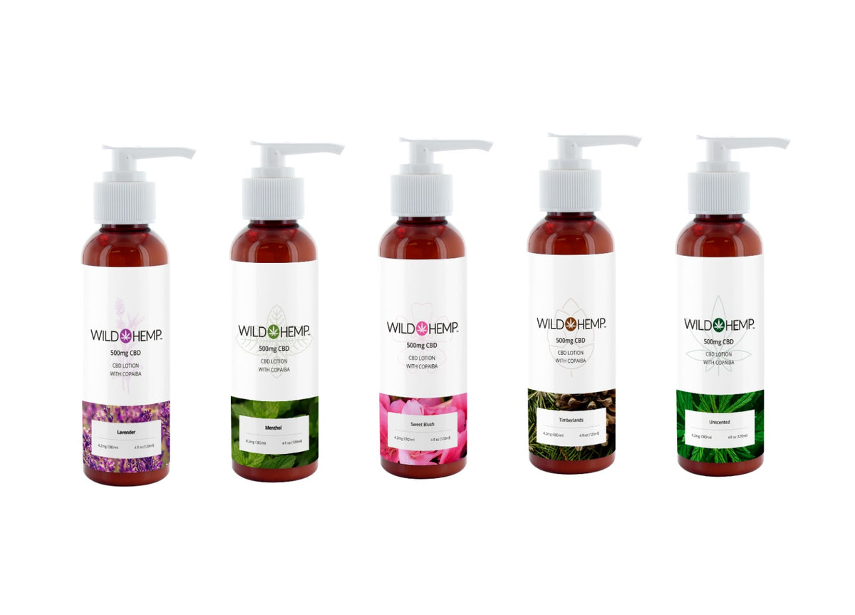 CBD Lotion with Copaiba - Hemp Based Skincare – Wild Hemp